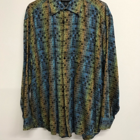 Jhane Barnes | Shirts | Jhane Barnes Long Sleeve Shirt Sz Xxl | Poshmark